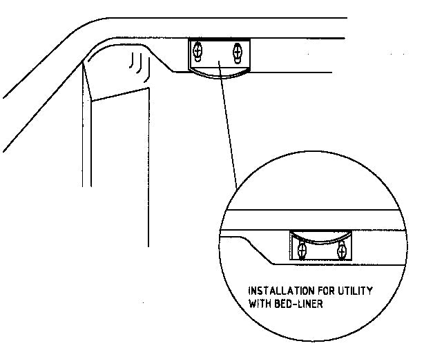 Lock Brackets Small Lock Brackets Catches for Ute Lid Locks