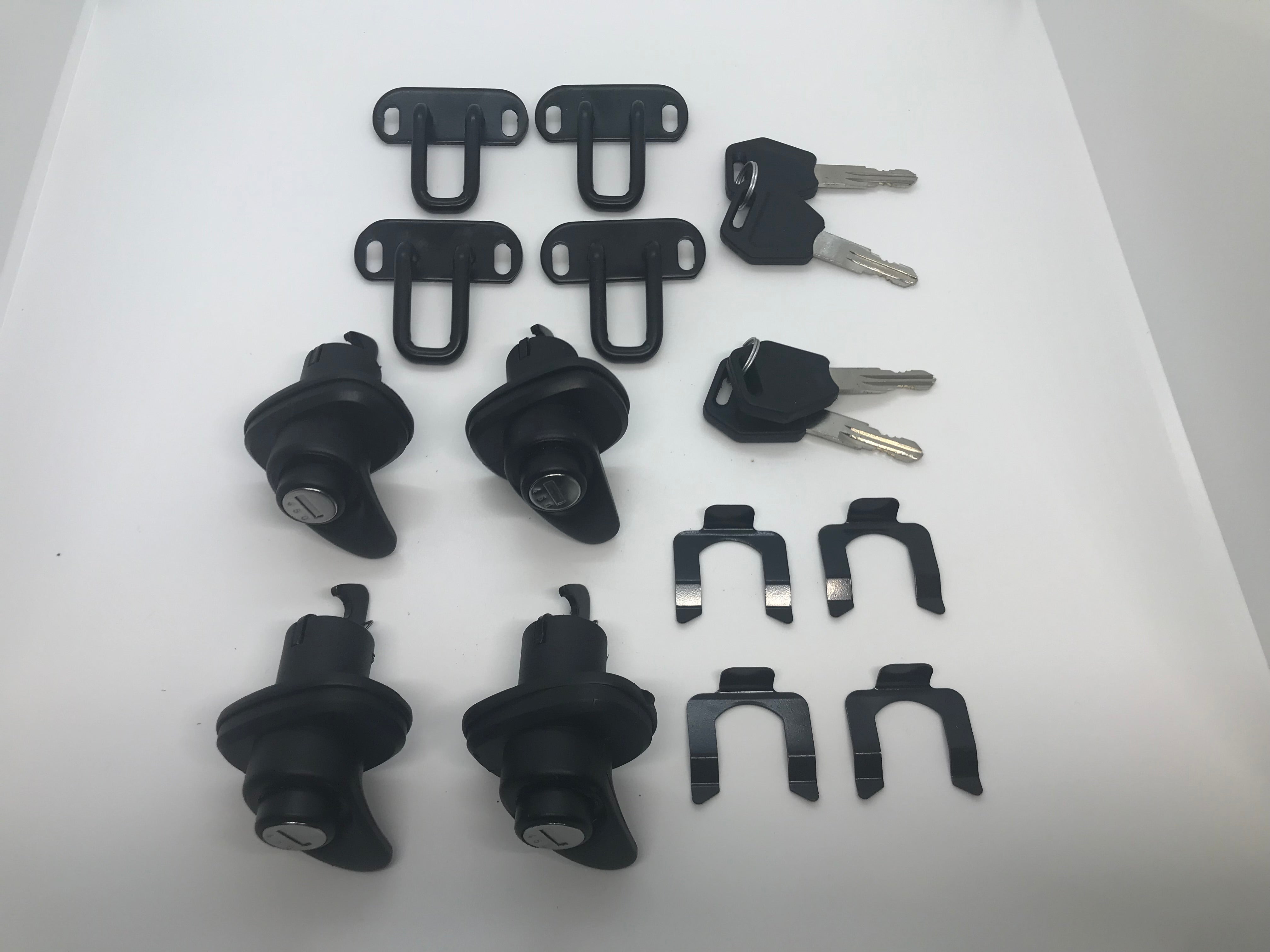 Canopy Side Lift Up Window Locks 2 x Keyed Alike fits Flexiglass Ultim